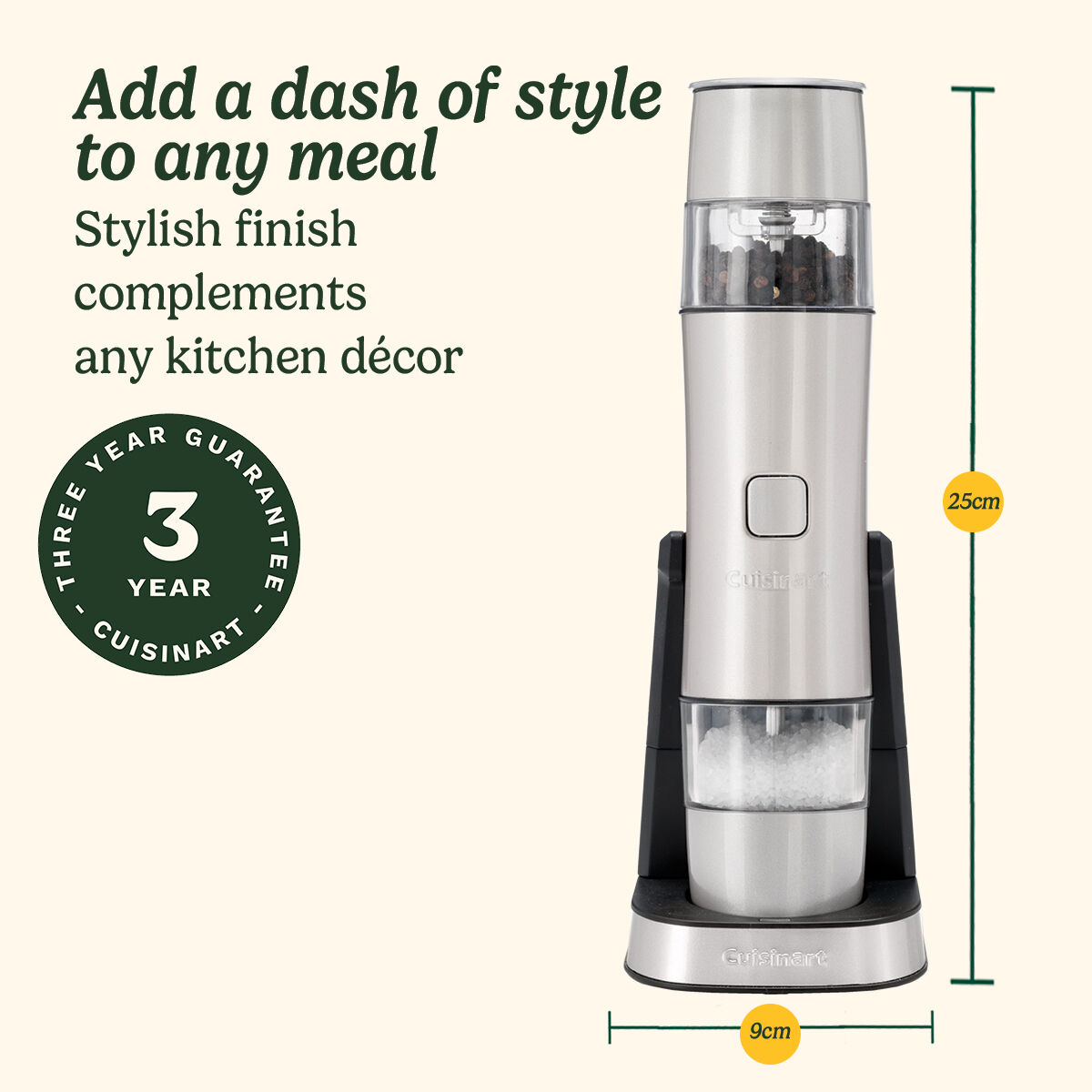 Seasoning Mill Silver SG6U Cuisinart